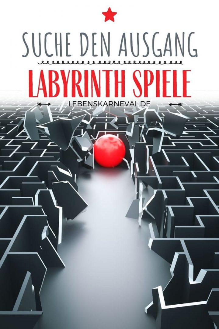 Labyrinth Spiele: Suche Den Ausgang Spiele Für Jeden Anlass! - Lebens ...