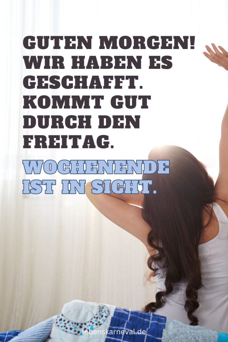 Freitagssprüche: Die Party Kann Beginnen, Der Freitag Ist Da!