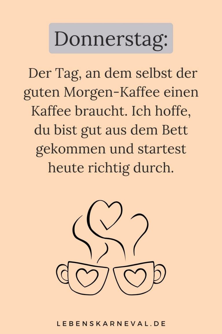 Erstaunlich Spruch Donnerstag Motivation Ebenbild